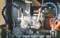 China Irregular Round Cylinder Metallographic Manual Abrasive Cutting Equipment with Cooling System for sale