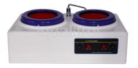 China Desk Top Double Disc 203mm Metallographic Sample Polishing Machine Speed 1400rpm for sale