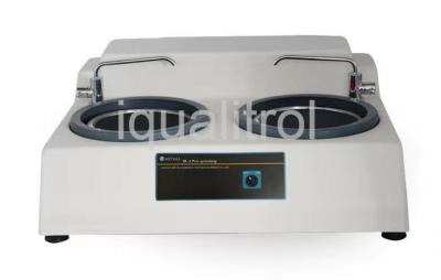 China Double Disc Metallographic Rough Grinding Machine with Fixed Speed 450rpm Water Cooling for sale