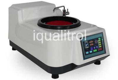 China Touch Screen Stepless Speed Metallographic Grinding and Polishing Machine Single Disc for sale