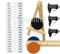 China Waterproof Silicon Carbide Sandpaper Diameter 200 - 350mm for Metallographical Grinder Polisher for sale