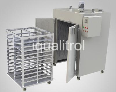 China Large Industrial Temperature Test Chamber Trolly Drying Oven For Electroplating Industry for sale