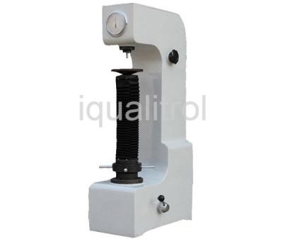 China 0.5HR Resolution Manual Loading Rockwell Hardness Testing Machine Max Vertical Space 400mm for sale