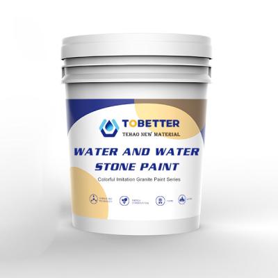 China Exterior Imitation Granite Effect Paint Wall Paint Similar To Dulux Outdoor House for sale