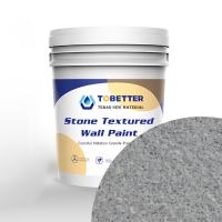 China Decorative Outdoor Stone Paint Exterior Replace Natural Lacquer Acrylic Resin 5l for sale