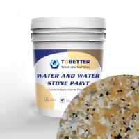 China Faux Imitation Stone Paint Waterproofing Paint For Exterior Walls Similar To Dulux for sale