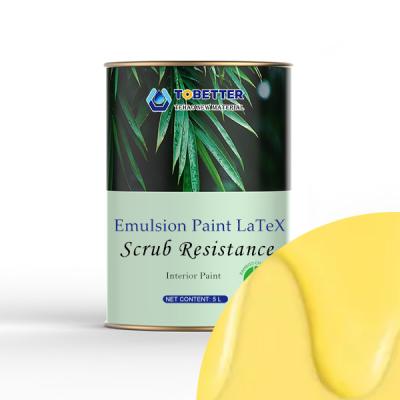 China White Garage Interior Latex Wall Paint Primer For Concrete 3Trees Replace Decorative for sale