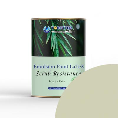China Acrylic Silk Emulsion Paint White Latex Emulsion Paint Liquid Coating Water Based for sale