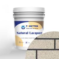 China Natural Sand Acrylic Emulsion Coating Paint Stone Effect Wall Paint Rock Pieces Sand Colorful Flake for sale
