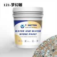China 121 Granite Imitation Stone Paint Water And Water Similar To Dulux Faux Stone Paint for sale