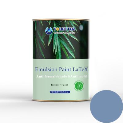 China Eco Gel Blue Vital Interior Wall Coating Dry Film Thickness 18L Nippon Replace for sale