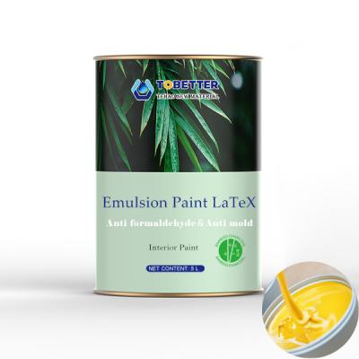 China VitalGuard Eco-Friendly Wall Finish EcoDefense EcoPrime Bright Yellow 18L Similar To Dulux for sale