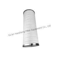 China Glass Fiber Hydraulic Oil Pleated Filter Cartridge HC0961FKT18H 1-25μ 21-210bar for sale