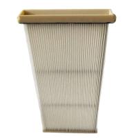 China KFEW3007PHVE Pleated Air Compressor Filter Element 0.3u HEPA Ceiling Mounted Dust Collector for sale