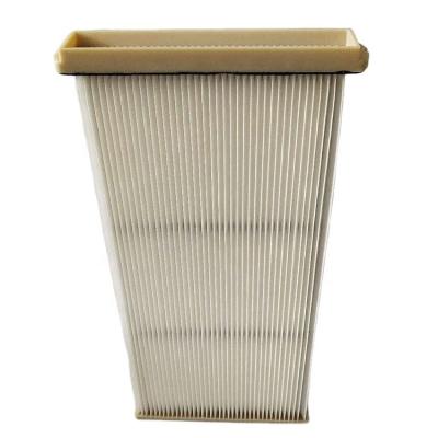 China KFEW3007PHVE Pleated Air Compressor Filter Element 0.3u HEPA Ceiling Mounted Dust Collector for sale
