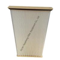 China High Dust Capacity Polyester Pleated Flat Frame Air Filter VN680 3452001685 for sale