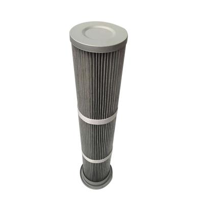 China Industrial Dust Collector Pleated Filter Cartridge 178mm x 145mm Polyester Antistatic for sale