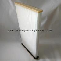 China Flat Panel Truck Air Filter KFEW3007PPVE 178mm x 145mm Pleated Dust Collector for sale