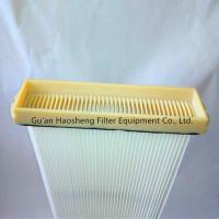 China Flat Panel Truck Air Filter KFEW3007PPVE 178mm x 145mm Pleated Dust Collector for sale
