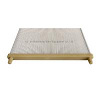 China 99.99% Polyester Coalescing Filter Cartridge Flat Type Dust Filter 0.6-1.2 m/min for sale