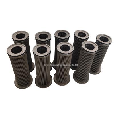 China High Pressure Hydraulic Oil Filter Pleated Stainless Steel 99.7% Efficiency for Machinery for sale