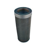 China Stainless Steel Sintered Pleated Filter Cartridge Element for Hydraulic Oil 10 Micron 210 Bar for sale