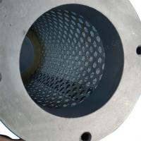 China Stainless Steel Sintered Pleated Filter Cartridge Element for Hydraulic Oil 10 Micron 210 Bar for sale