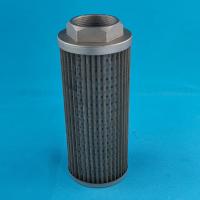 China Stainless Steel Sintered Pleated Filter Cartridge Element for Hydraulic Oil 10 Micron 210 Bar for sale