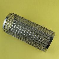 China 18cm Stainless Steel Hydraulic Oil Suction Filter 3-50 Micron for Marine for sale