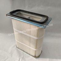 China Polyester Fiber Dust Collection Filter Cartridge 57714388 0.6-1.2 m/min for Mining Machinery for sale