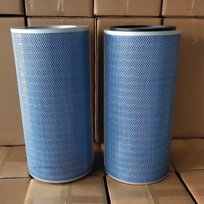 China Flame Retardant 2U Dust Collector Paper Filter Cartridge 65°C for Air Dust for sale