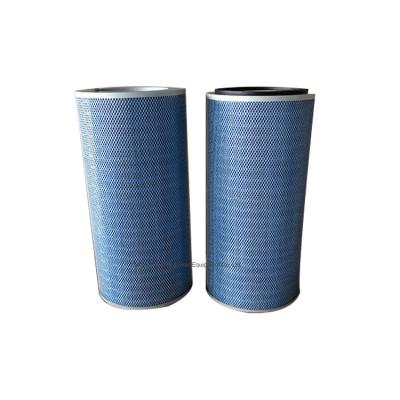 China 80% Cellulose 20% Polyester Flame Retardant Dust Collection Filters 99.99% for sale