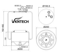 China TRUCK  AIR SPRING FOR MERCEDES BENZ A 942.320.04.21  Contitech 4390NP03 REPLACE BY VKNTECH 1K4103 MERCEDES BENZ AIR SPRING ATROS MP2MERCEDES BENZ A 942.320.04.21  Contitech 4390NP03 for sale