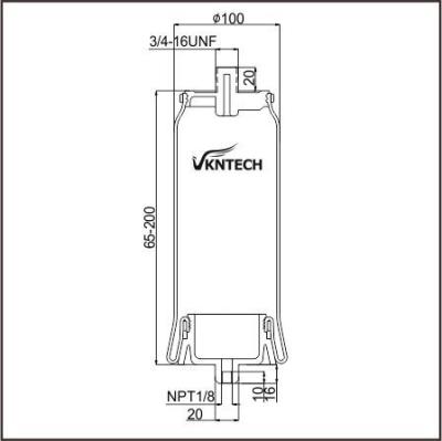 China Cabin Air Spring VKNTECH 1S4173 Replacement for MACK 227QS42M 25165143 PAI FAS-5059 Goodyear 1S4-173 for sale