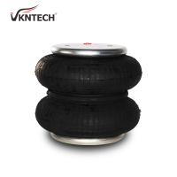 China Goodyear 2B9-200 Double Convoluted Air Spring | Natural Rubber & Metal Construction | W01-358-6910 Compatible for sale