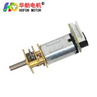 China Hofon Motor High Torque GM12-N30VA DC Gear Reduction Encoder Motor For Wheelchair Coffee Grinder 3V 6V 12V for sale