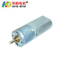 China Hofon China Supplier Hofon Motor Hot Sell DC High Torque Electric Motor With Reduction Gear DC Motor 20mm 12V 24V for sale