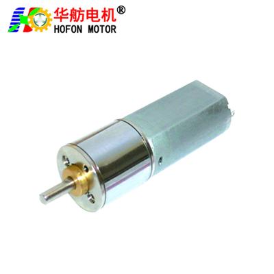 China Hofon Motor GM16-050SH DC High Torque Gear Box Electric Motor 3V 5V 6V 12V For Robotics for sale