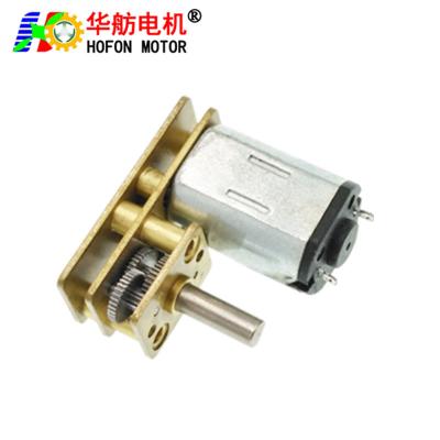 China Hofon Motor GM1024-N20VA high torque 3V 5V 6V 12V DC Metal Gear Motor For Smart Lock for sale