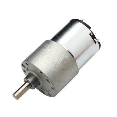 China 37mm Diameter Sanitary Ware DC Gear Motor with 24V / Customized Voltage Range for sale