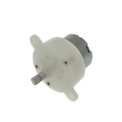 China Customized Plastic 24V Gear Reduction Motor 12 Volt DC Motor With Gearbox for sale