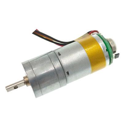 China Robot DC Gear Motor with Encoder 0.1 - 1.0W Output High Performance for sale