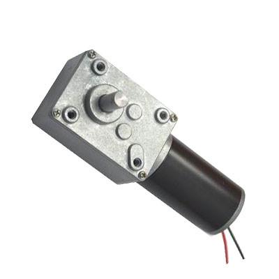 China Automobile Clutch DC Worm Gear Motor with 4cm Diamension 12V 24V for sale