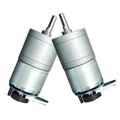 China Metal DC Worm Drive Motor , Small Worm Gear Motor 50mA 14RPM No Load Speed for sale