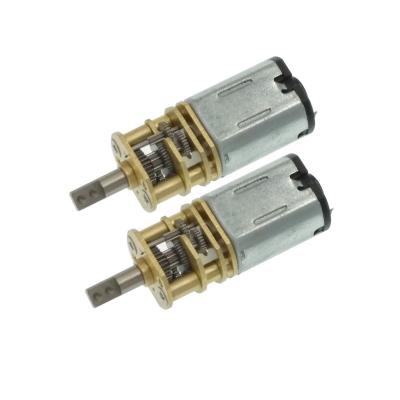 China 4.5V / 1.5V Metal DC Worm Gear Motor GM10F-M10VA 160mA 70RPM Rated Load Speed for sale