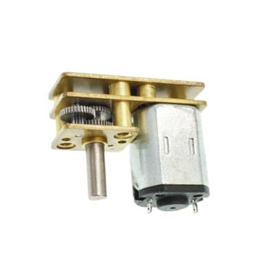 China 6 Volt Metal DC Worm Drive Motor Fully Automatic Electronic Door Lock GM1024-N10VA for sale