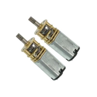 China Large Torque Metal DC Gear Motor 3.0V / 1.5V 125RPM No Load Speed Low Noise for sale