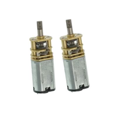 China Low Noise Metal Gear Brushed DC Electric Motor 3.0/1.5V 125RPM No Load Speed Large Torque for sale