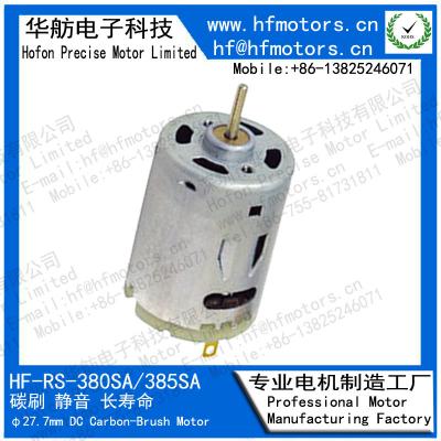 China Strong Magnet 6V 12000RPM 27.7mm Coreless Brushed Motor RS-385SA for sale