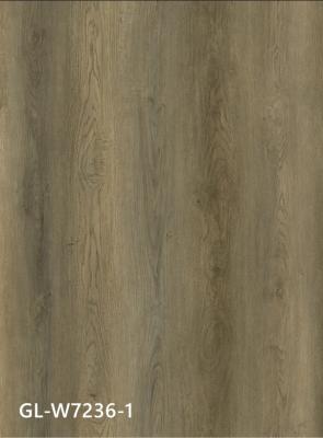 China Fireproof Pet Friendly Click SPC Flooring Oak Grain Stone PVC Vinyl Composite for sale